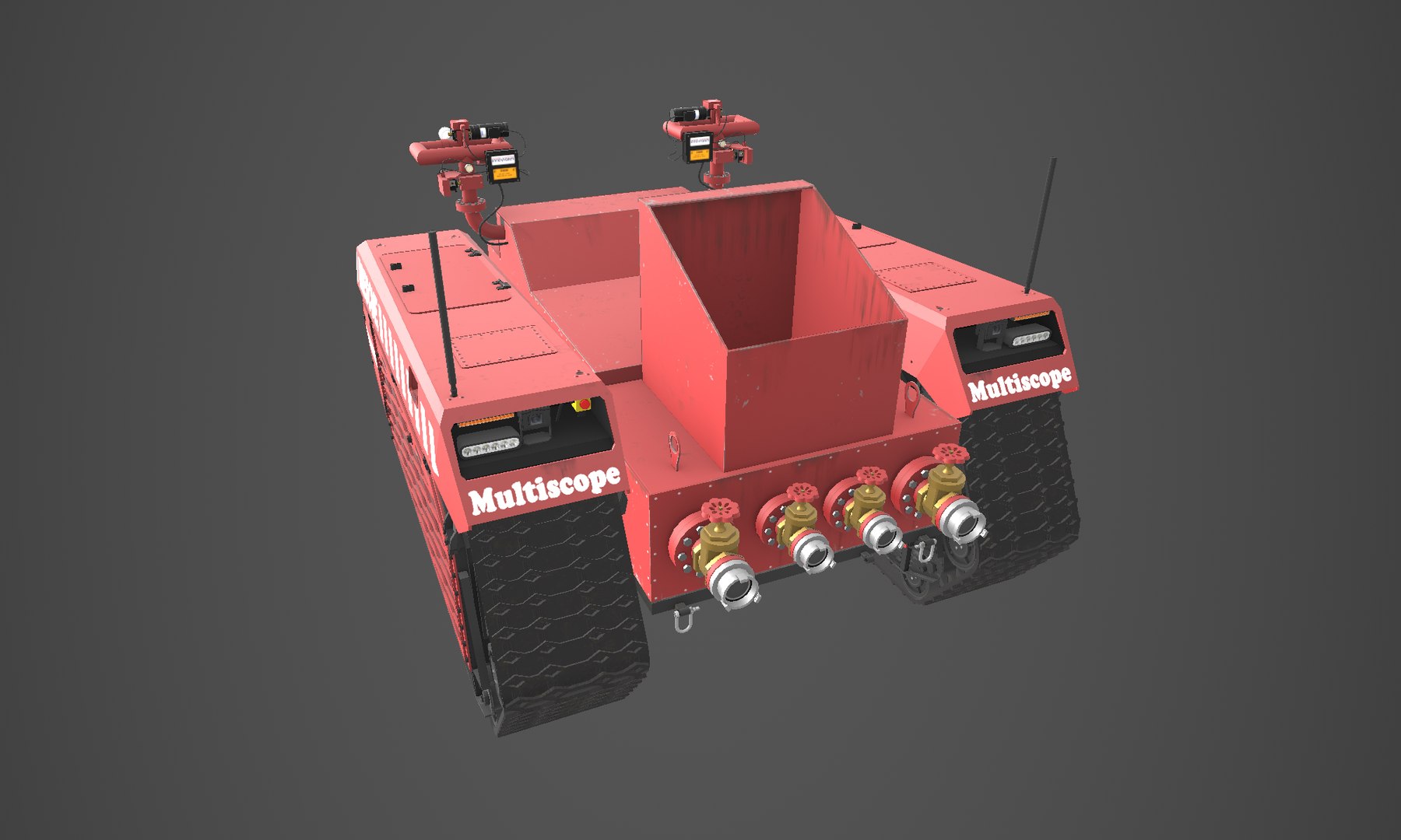 3D Themis Multiscope Fire Robot - TurboSquid 2007614