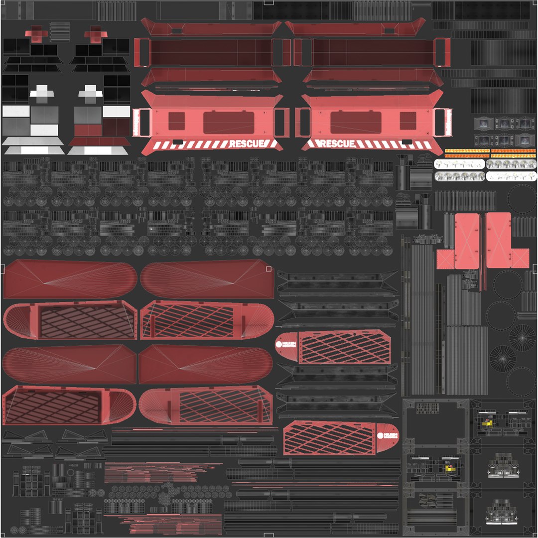 3D Themis Multiscope Fire Robot - TurboSquid 2007614