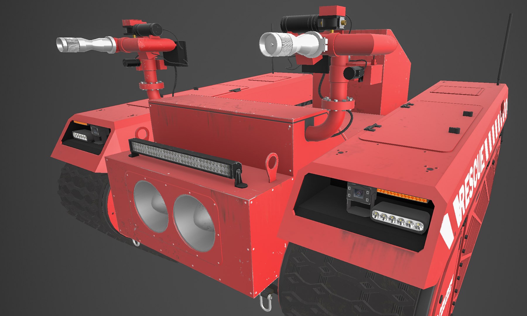 3D Themis Multiscope Fire Robot - TurboSquid 2007614