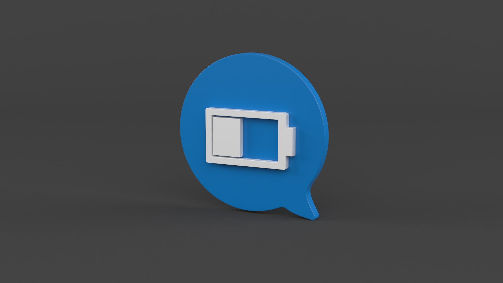 3D Notification Icon Model - TurboSquid 1990580