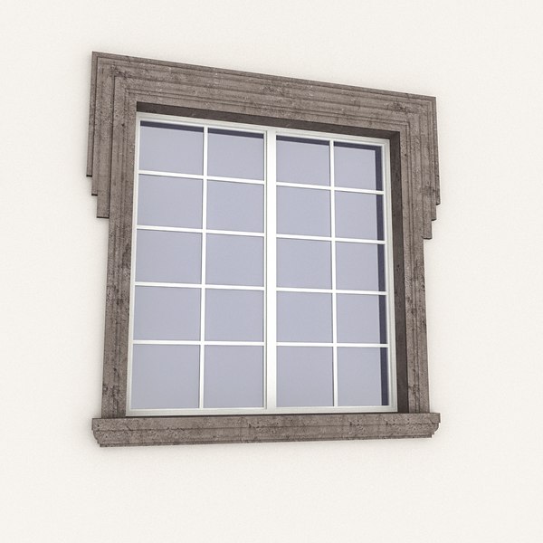 3D window frame - TurboSquid 1446281