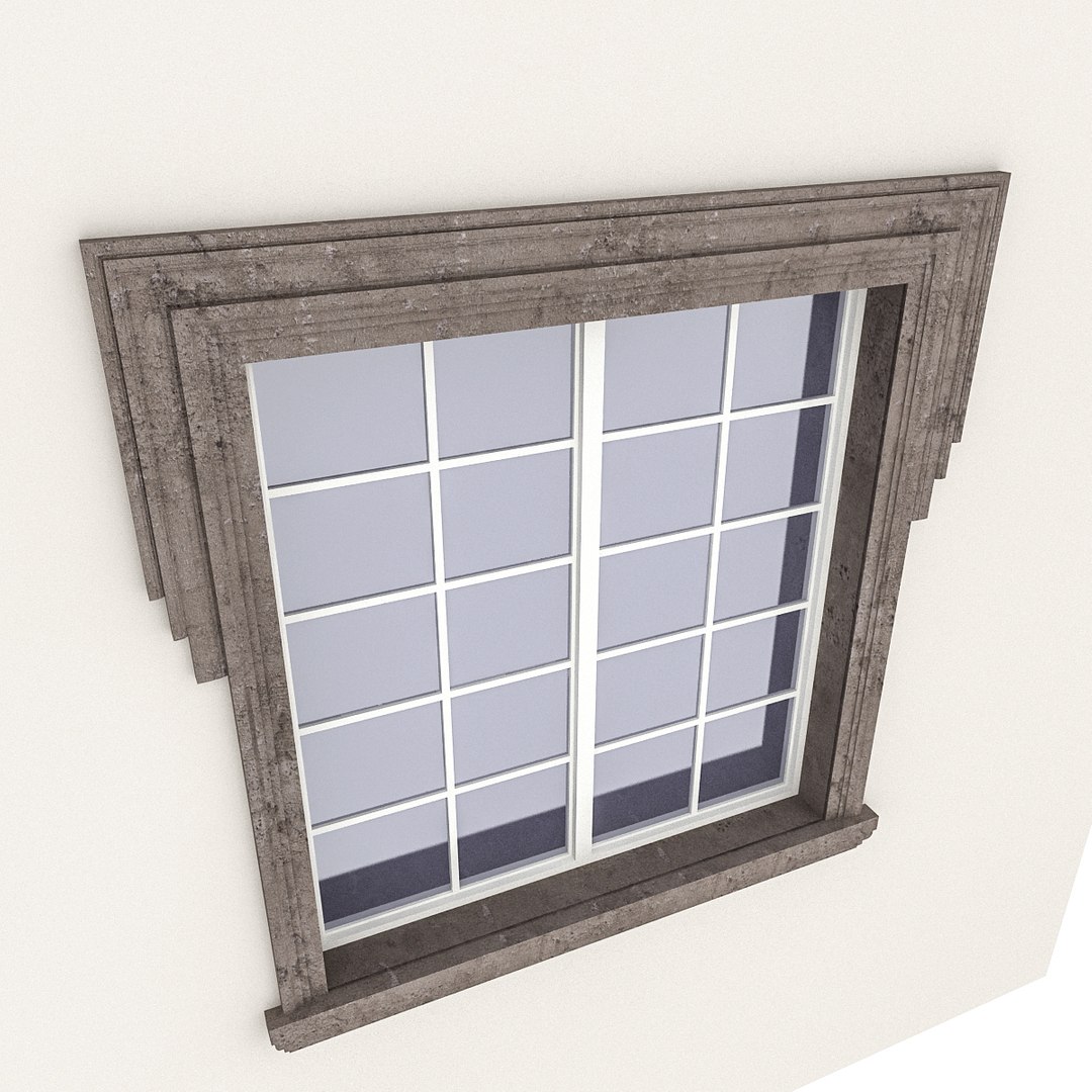 3D Window Frame - TurboSquid 1446281