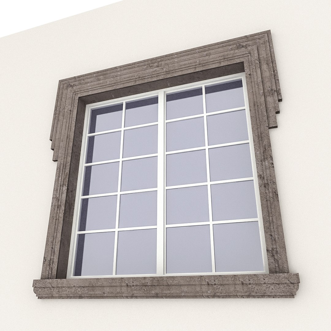 3D Window Frame - TurboSquid 1446281