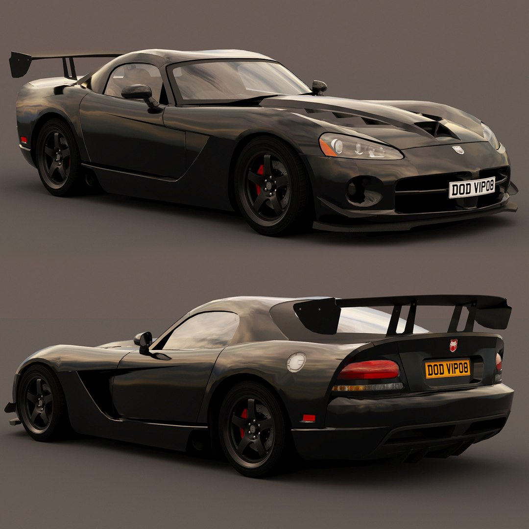 3D Dodge Viper Acr 2008 - TurboSquid 1987778