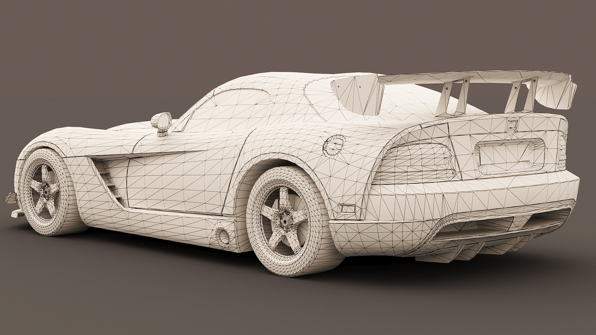 3D Dodge Viper Acr 2008 - TurboSquid 1987778