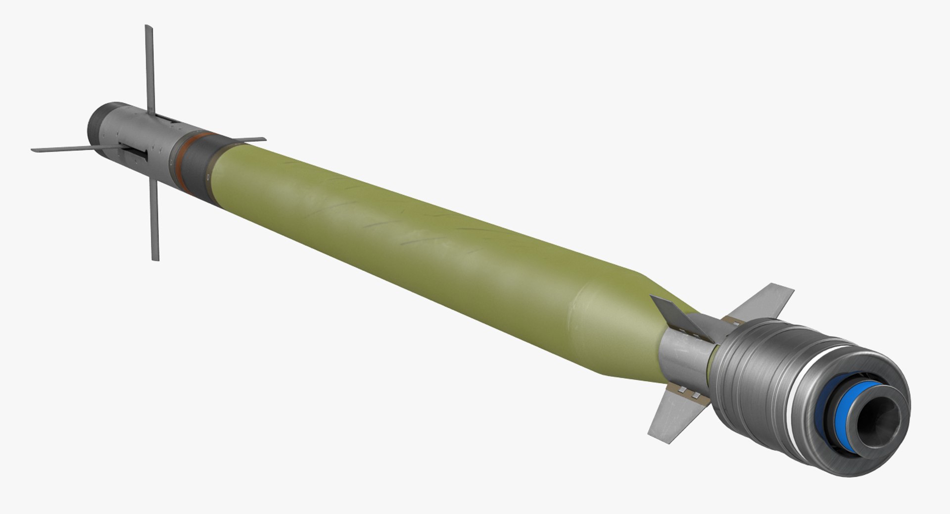 Fim 92 Stinger Missile 3d Model