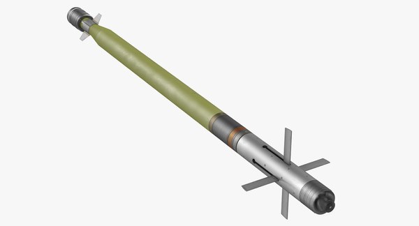 fim 92 stinger missile 3d model