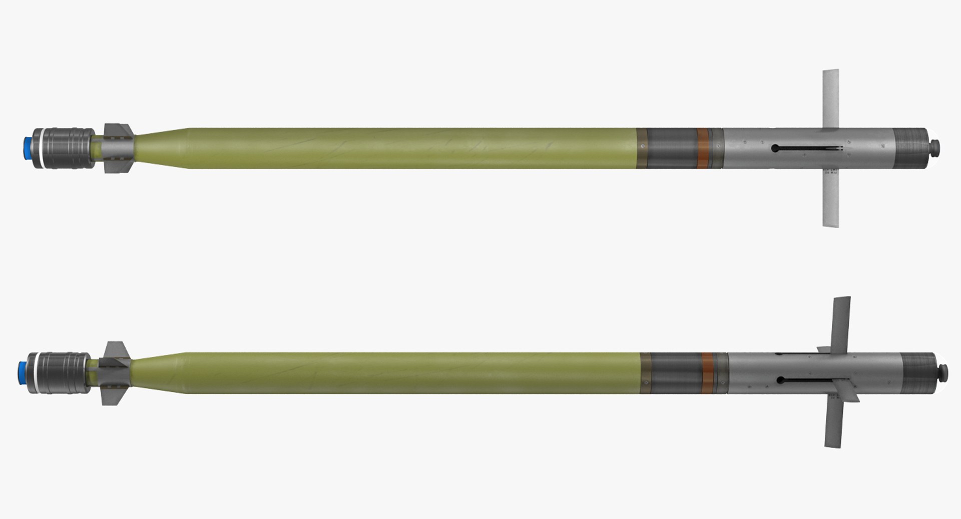 Fim 92 Stinger Missile 3d Model