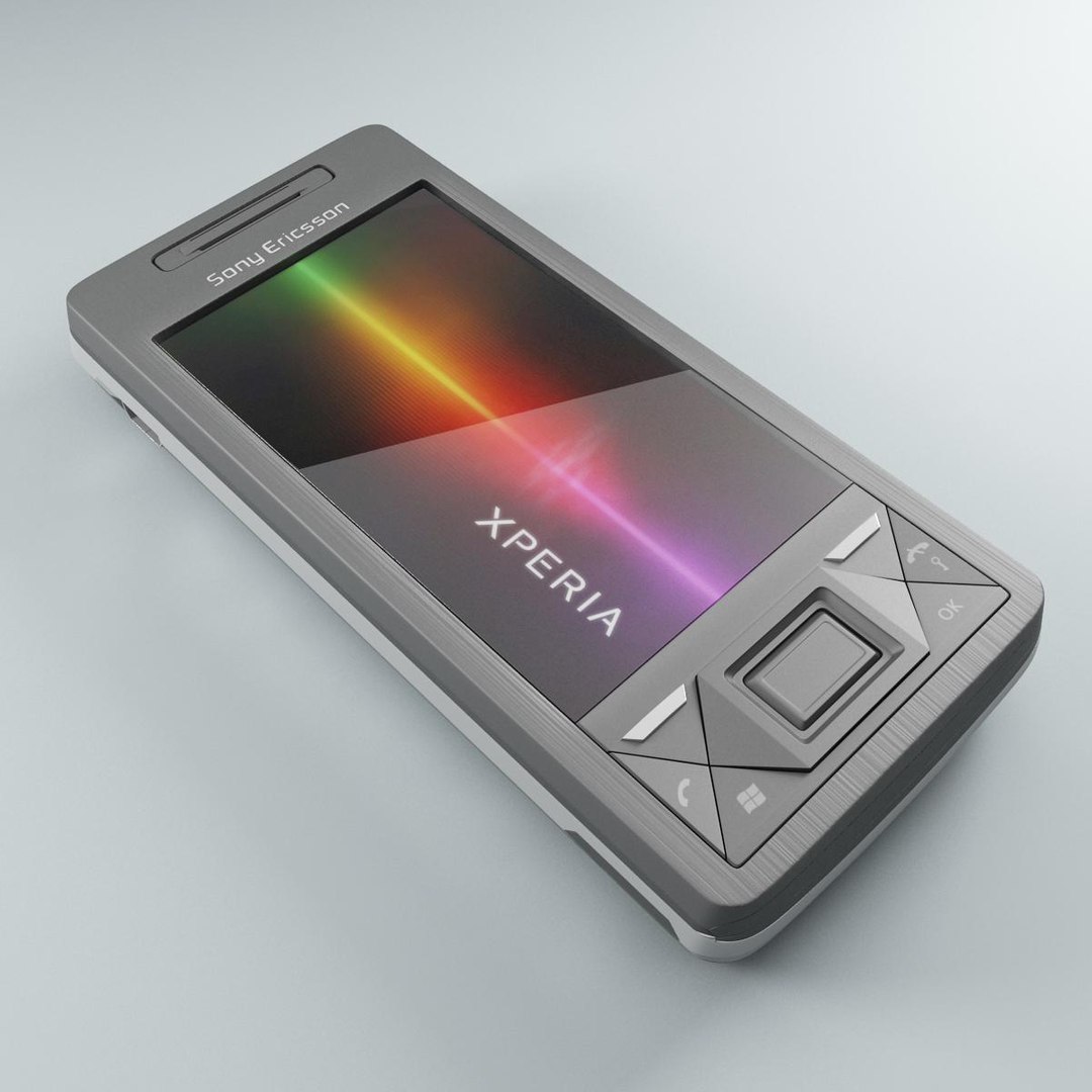 Sony Ericsson Xperia X1 3d Model
