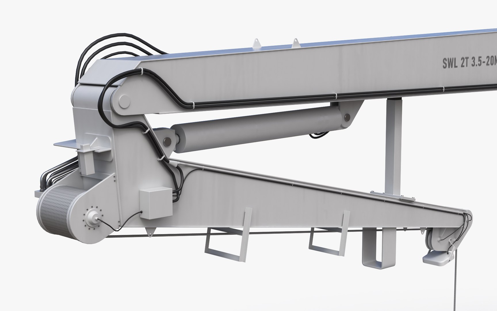 3D Ship Crane RedRock - TurboSquid 2015493