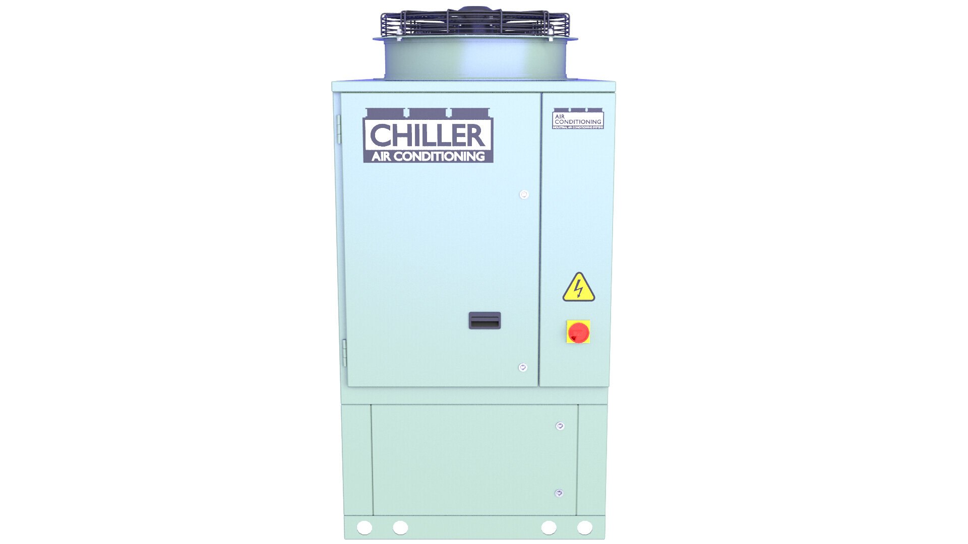 3D Rooftop Chiller MP 10 Model - TurboSquid 2098370