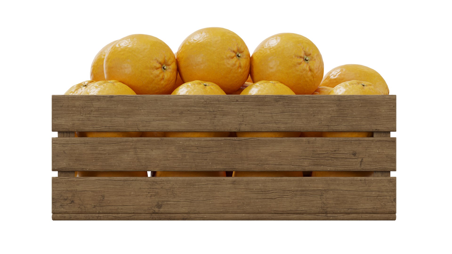 3D Model Orange Crates - TurboSquid 1967376