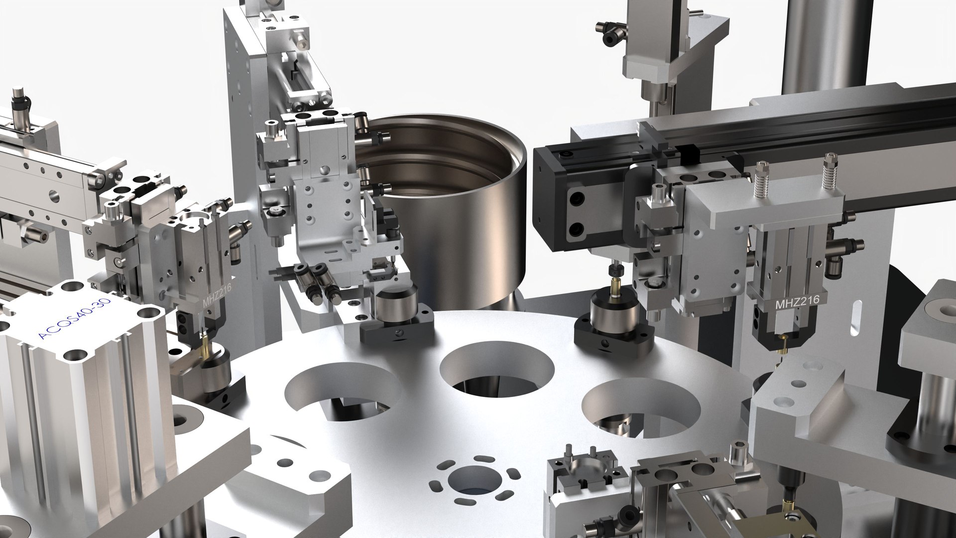 3D Automatic Stator Swing Assembly Machine Model - TurboSquid 2001362