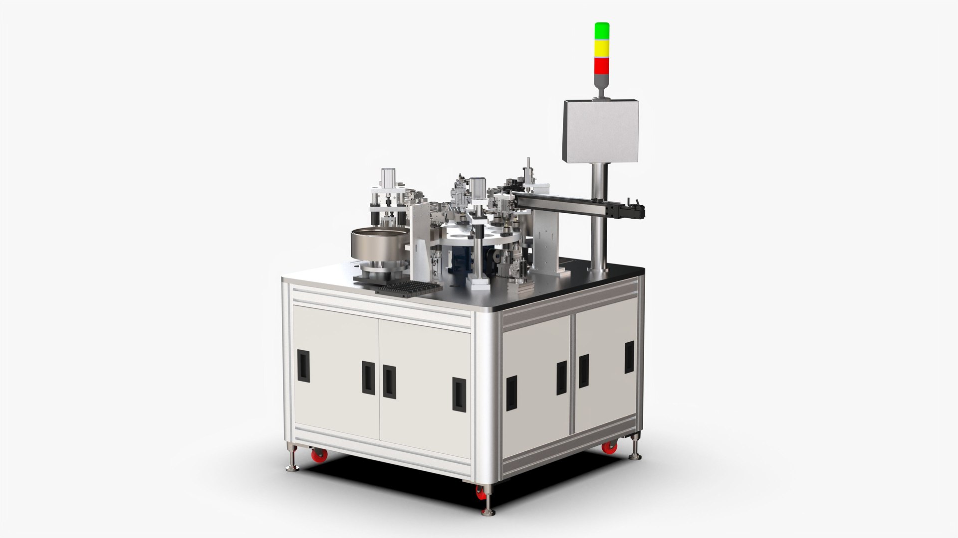 3D Automatic Stator Swing Assembly Machine Model - TurboSquid 2001362