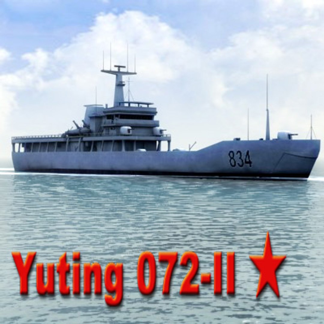 Yuting 072-ii Ship 3d Model