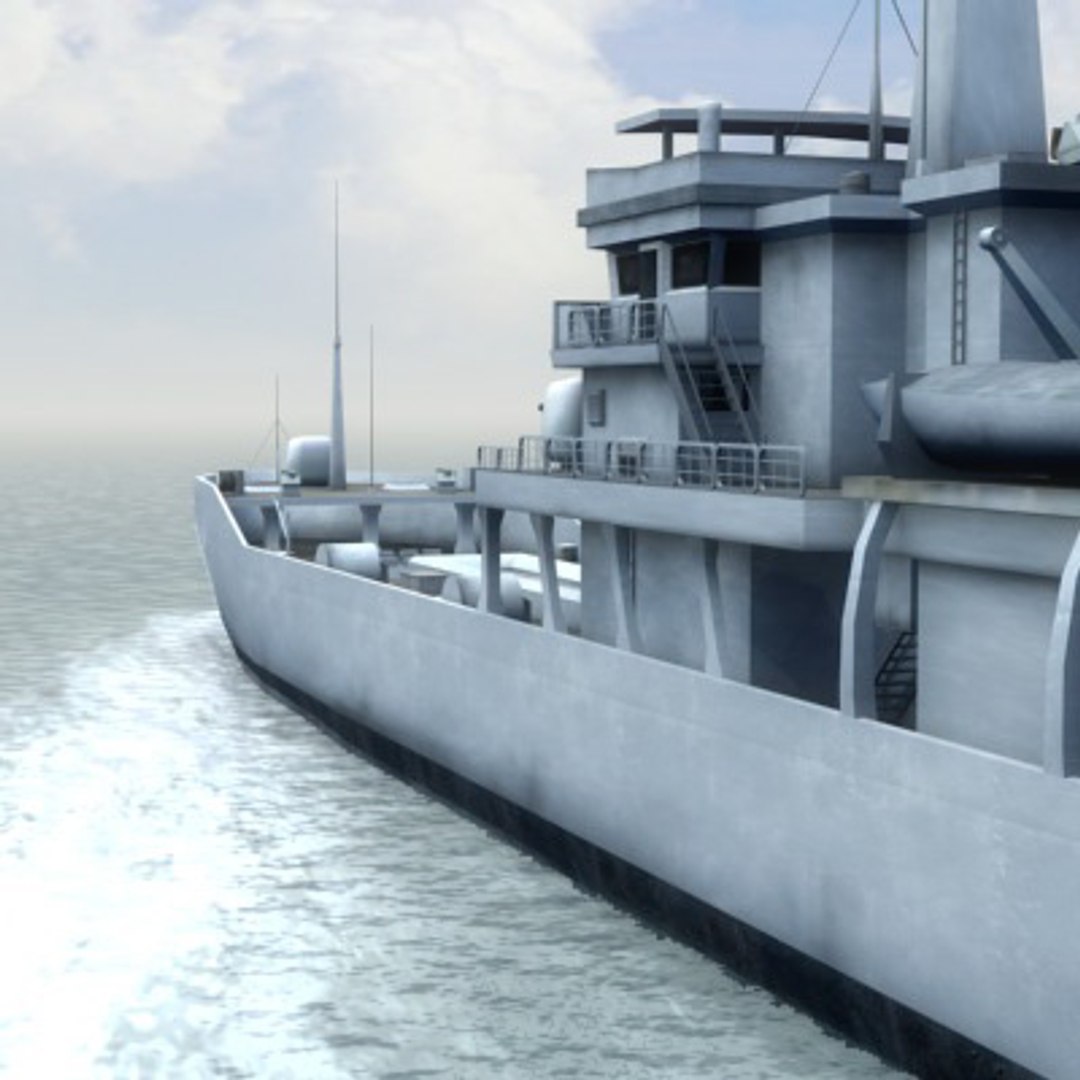 Yuting 072-ii Ship 3d Model