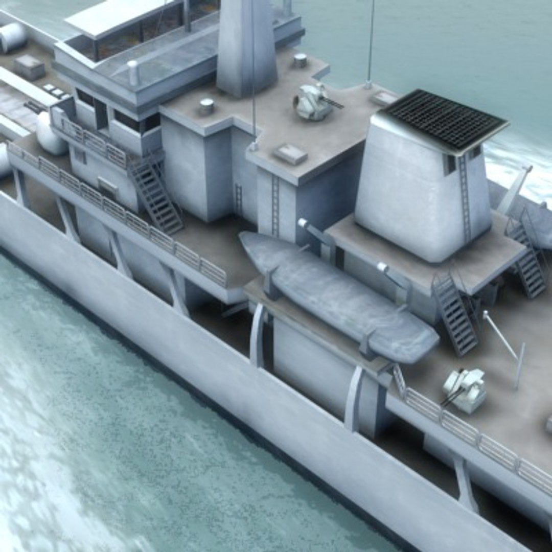 Yuting 072-ii Ship 3d Model