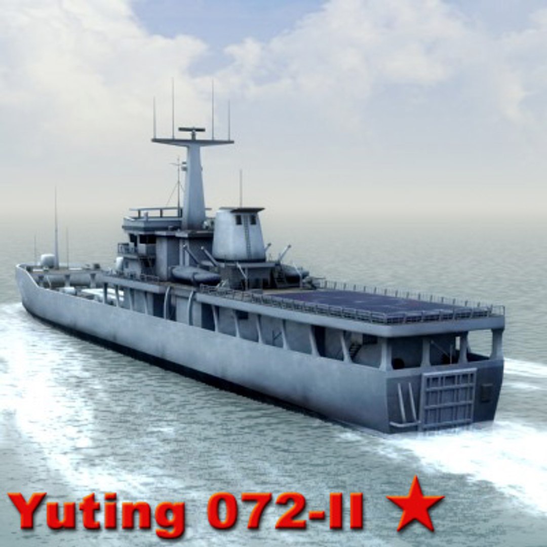Yuting 072-ii Ship 3d Model