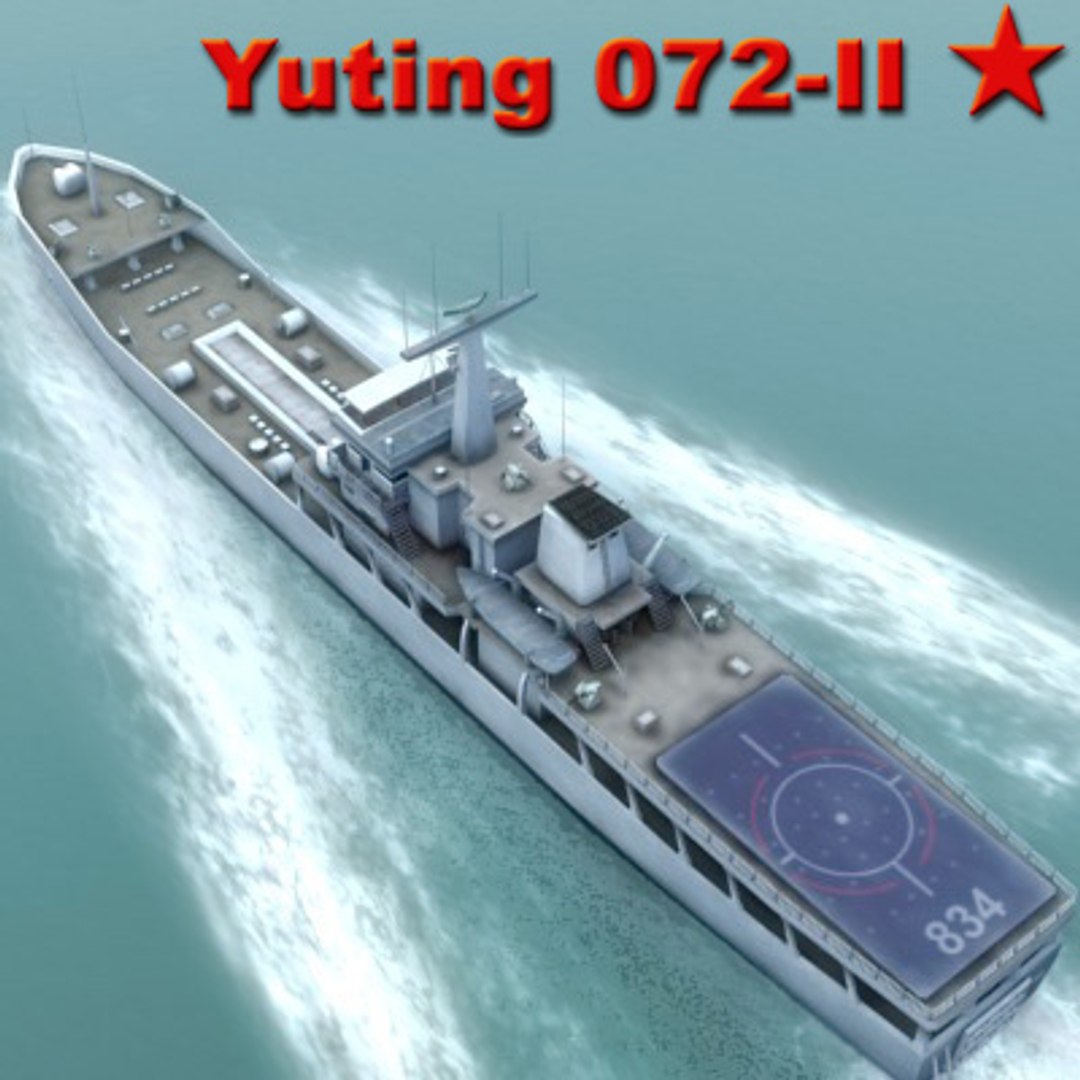 Yuting 072-ii Ship 3d Model