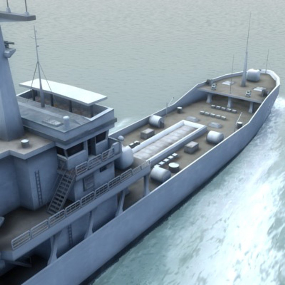 Yuting 072-ii Ship 3d Model