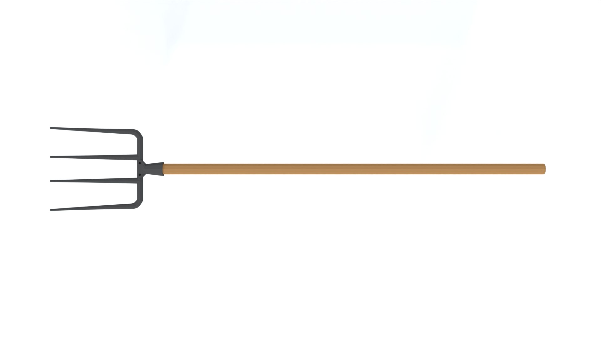 3D Low Poly Cartoon Pitchfork - TurboSquid 1846429