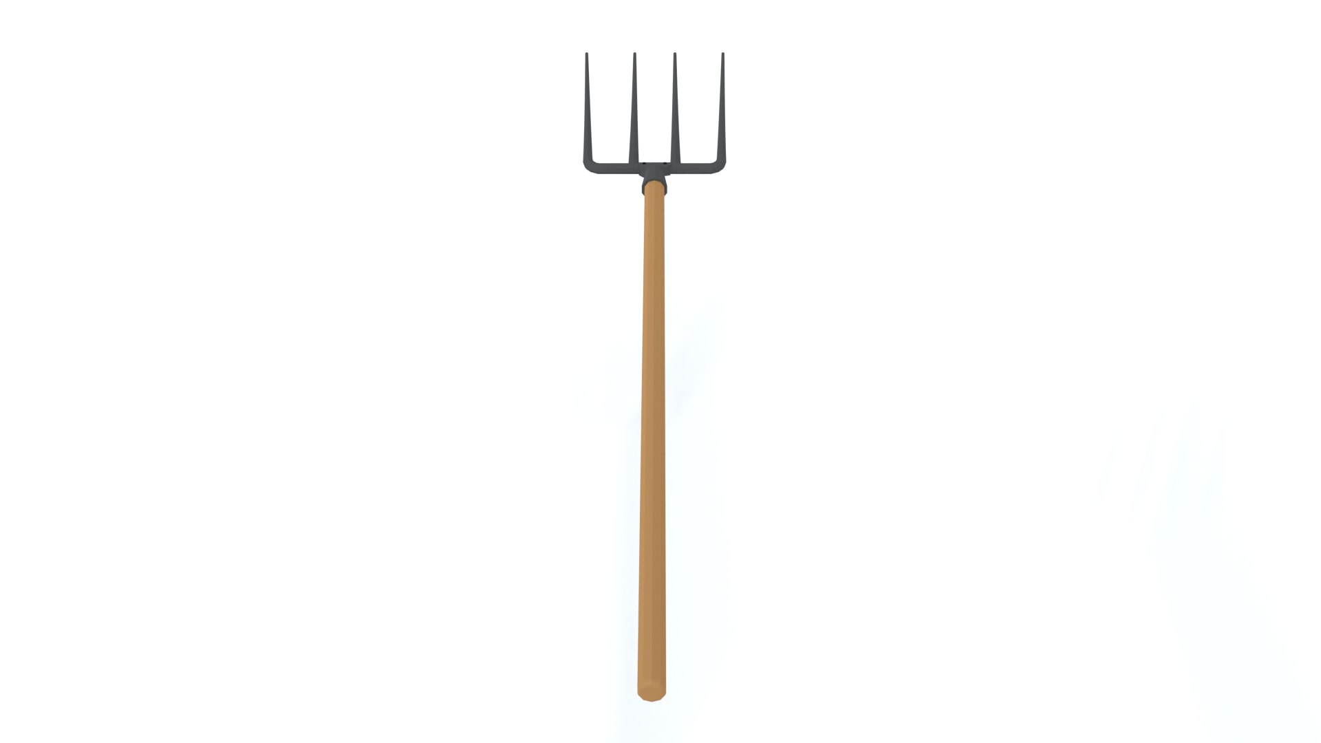 3D Low Poly Cartoon Pitchfork - TurboSquid 1846429