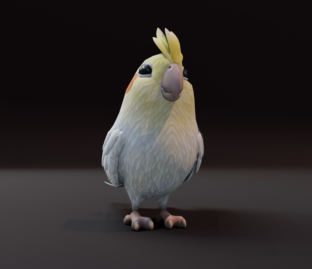 Cartoon Parrot Bird Animations 3D Model - TurboSquid 1546214