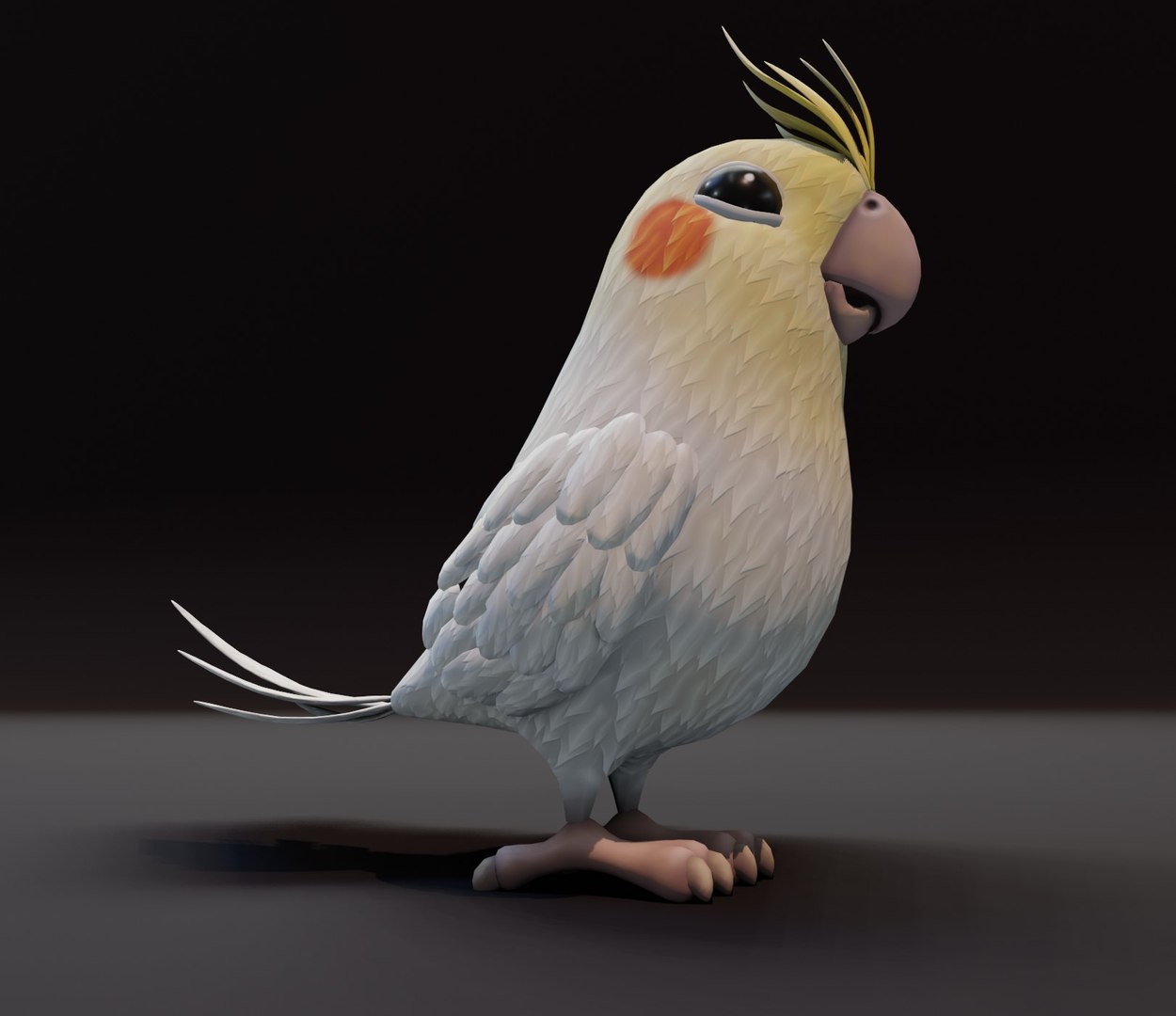 Cartoon Parrot Bird Animations 3D Model - TurboSquid 1546214