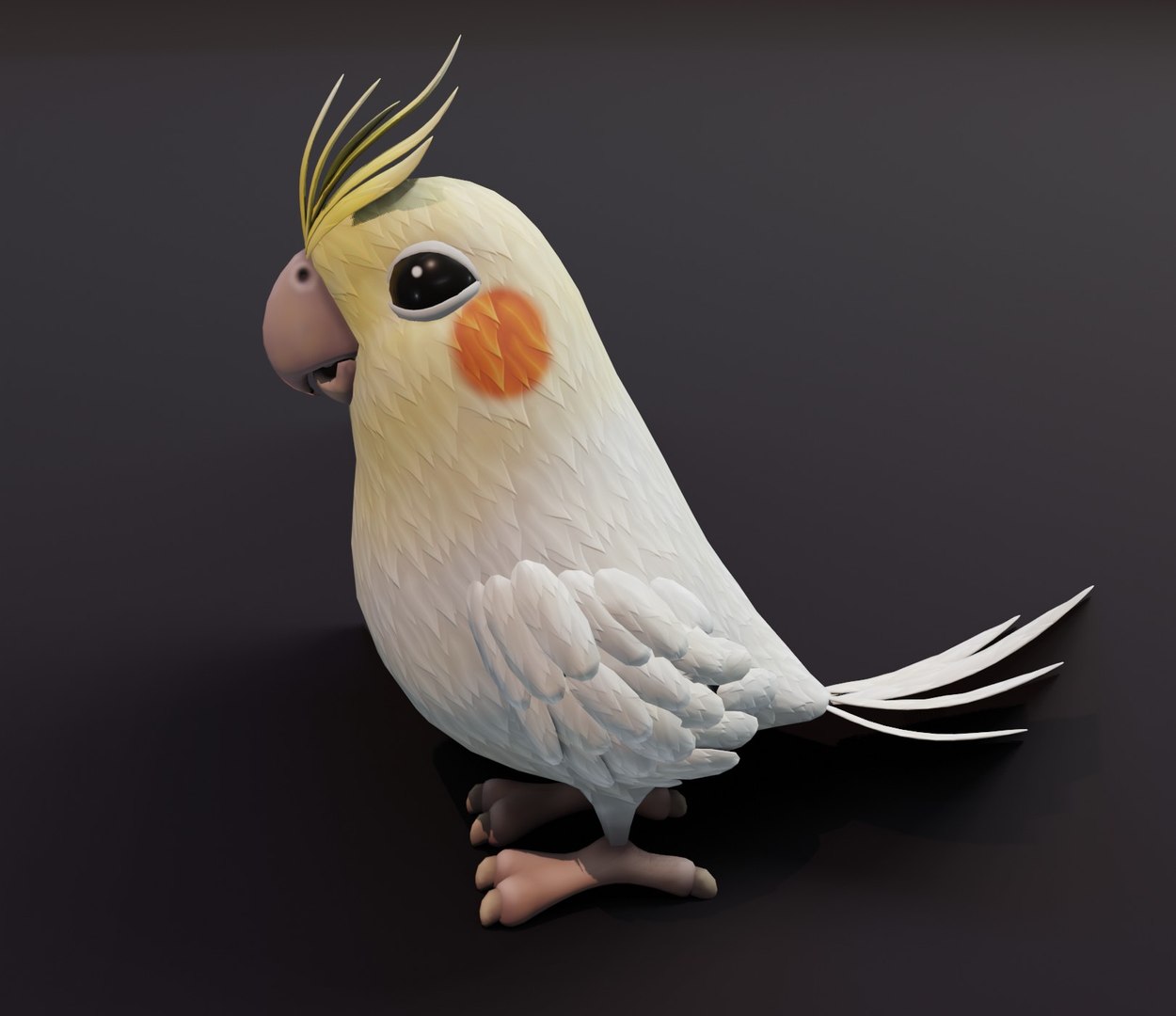Cartoon Parrot Bird Animations 3D Model - TurboSquid 1546214