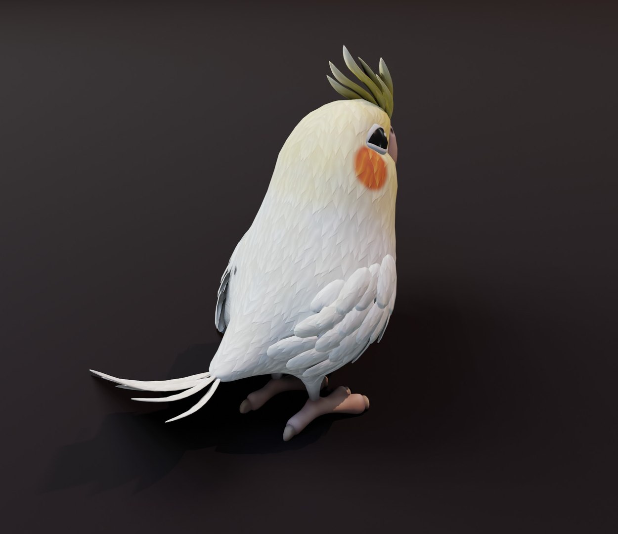 Cartoon Parrot Bird Animations 3D Model - TurboSquid 1546214