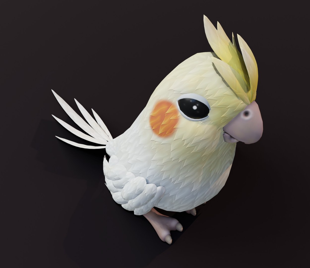 Cartoon Parrot Bird Animations 3D Model - TurboSquid 1546214