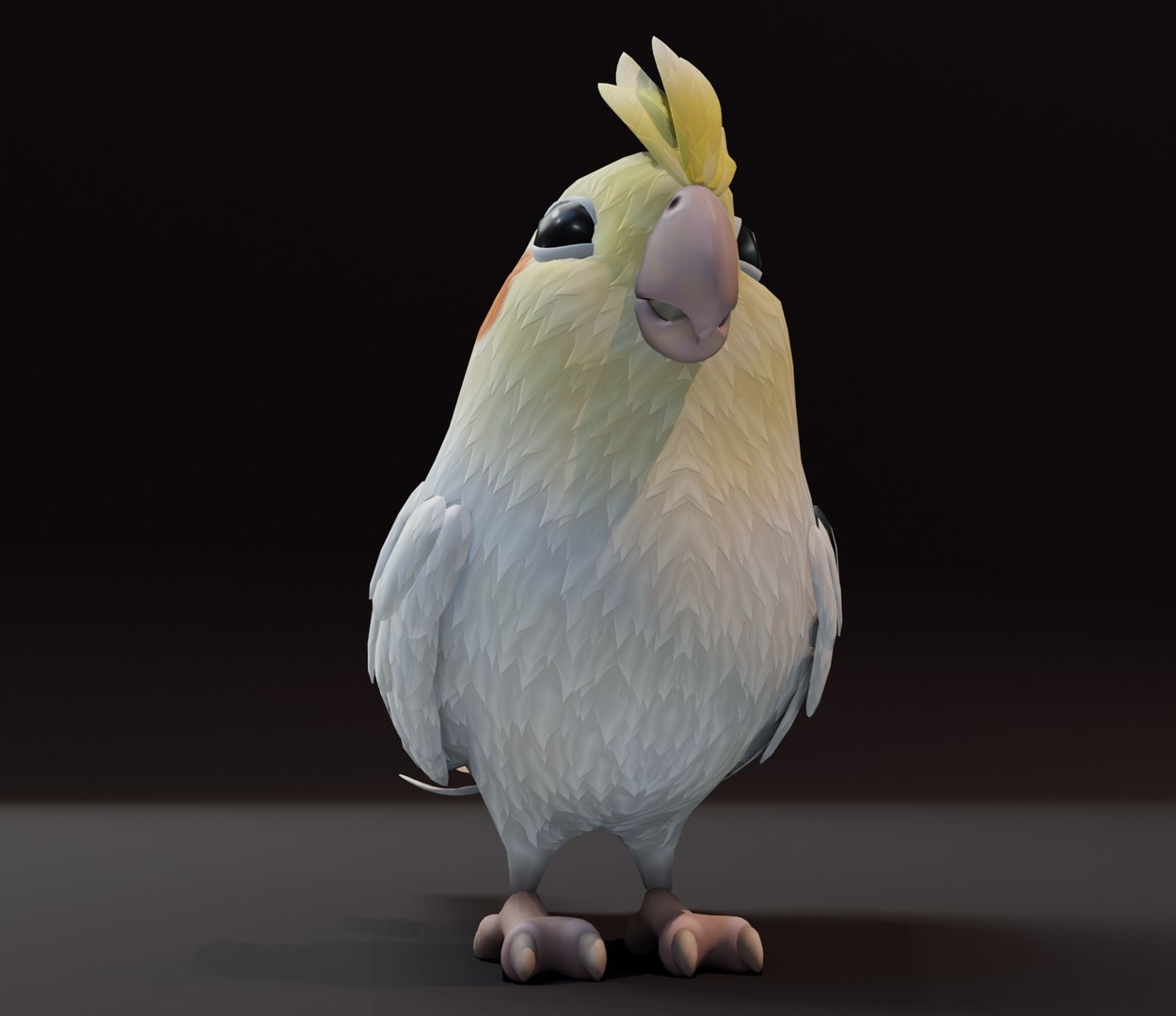 Cartoon parrot bird animations 3D model - TurboSquid 1546214