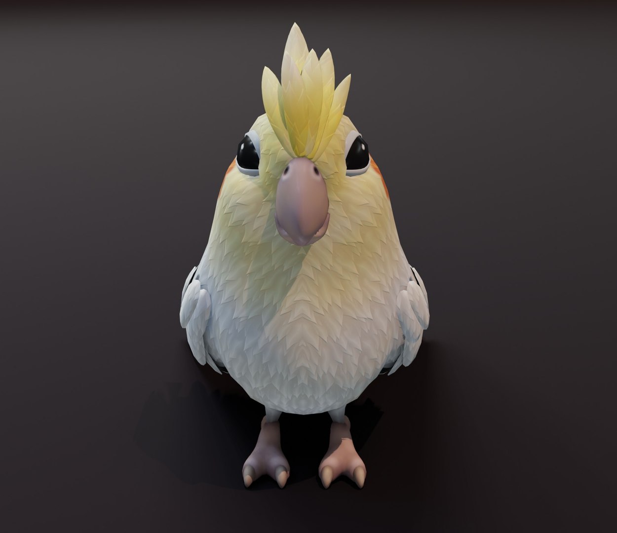 Cartoon Parrot Bird Animations 3D Model - TurboSquid 1546214