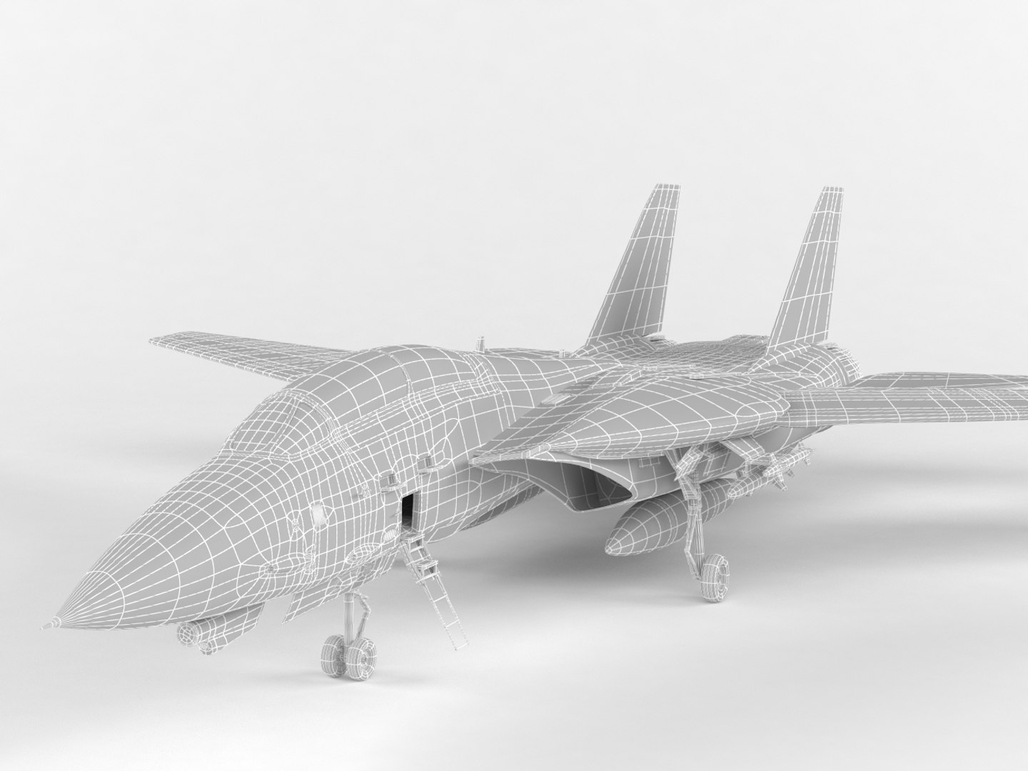 F-14 Tomcat 3D Model - TurboSquid 1337898