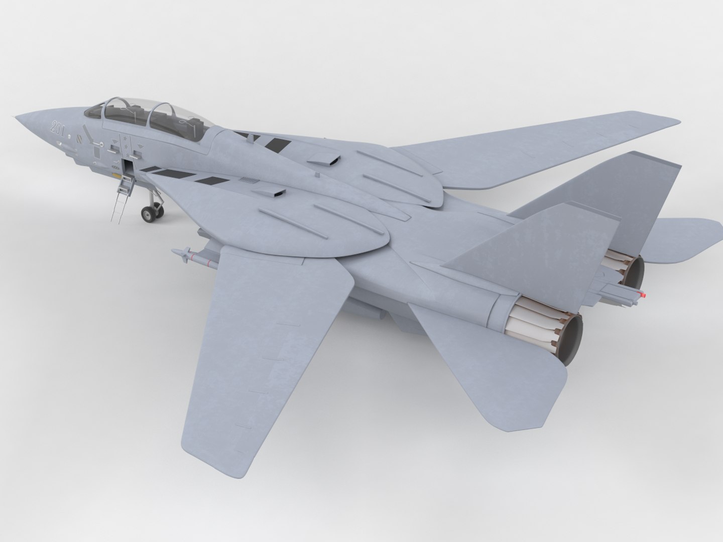 F-14 Tomcat 3D Model - TurboSquid 1337898