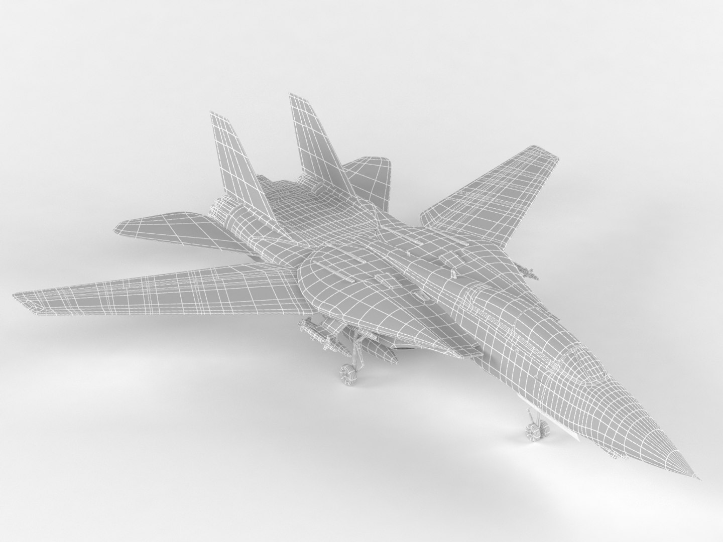 F-14 Tomcat 3D Model - TurboSquid 1337898