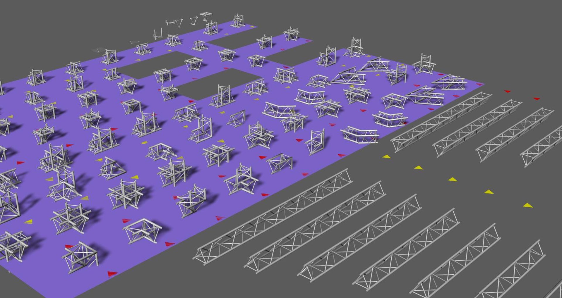 Prolyte Trusses H40d Model - TurboSquid 1329494