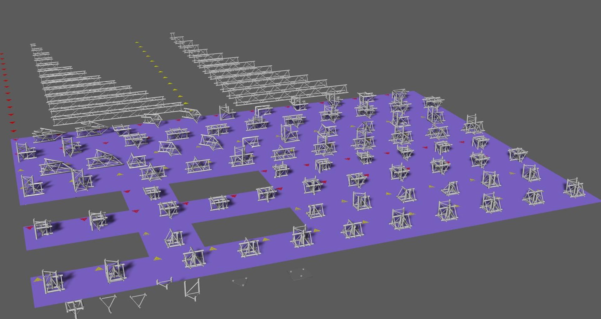 Prolyte Trusses H40d Model - TurboSquid 1329494