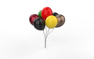 Animated Balloons 3D Models For Download | TurboSquid
