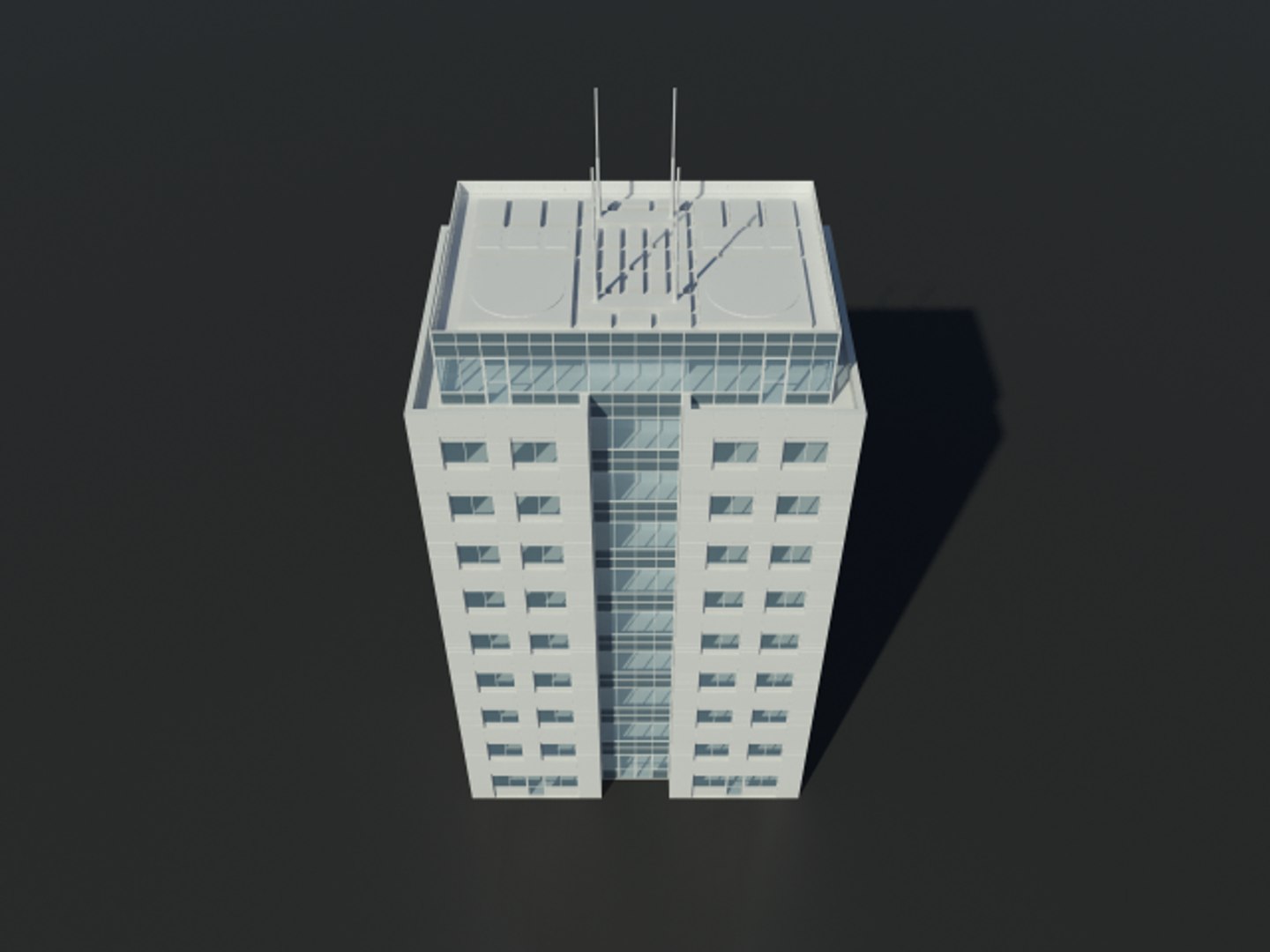3d Model Skyscraper Office Building