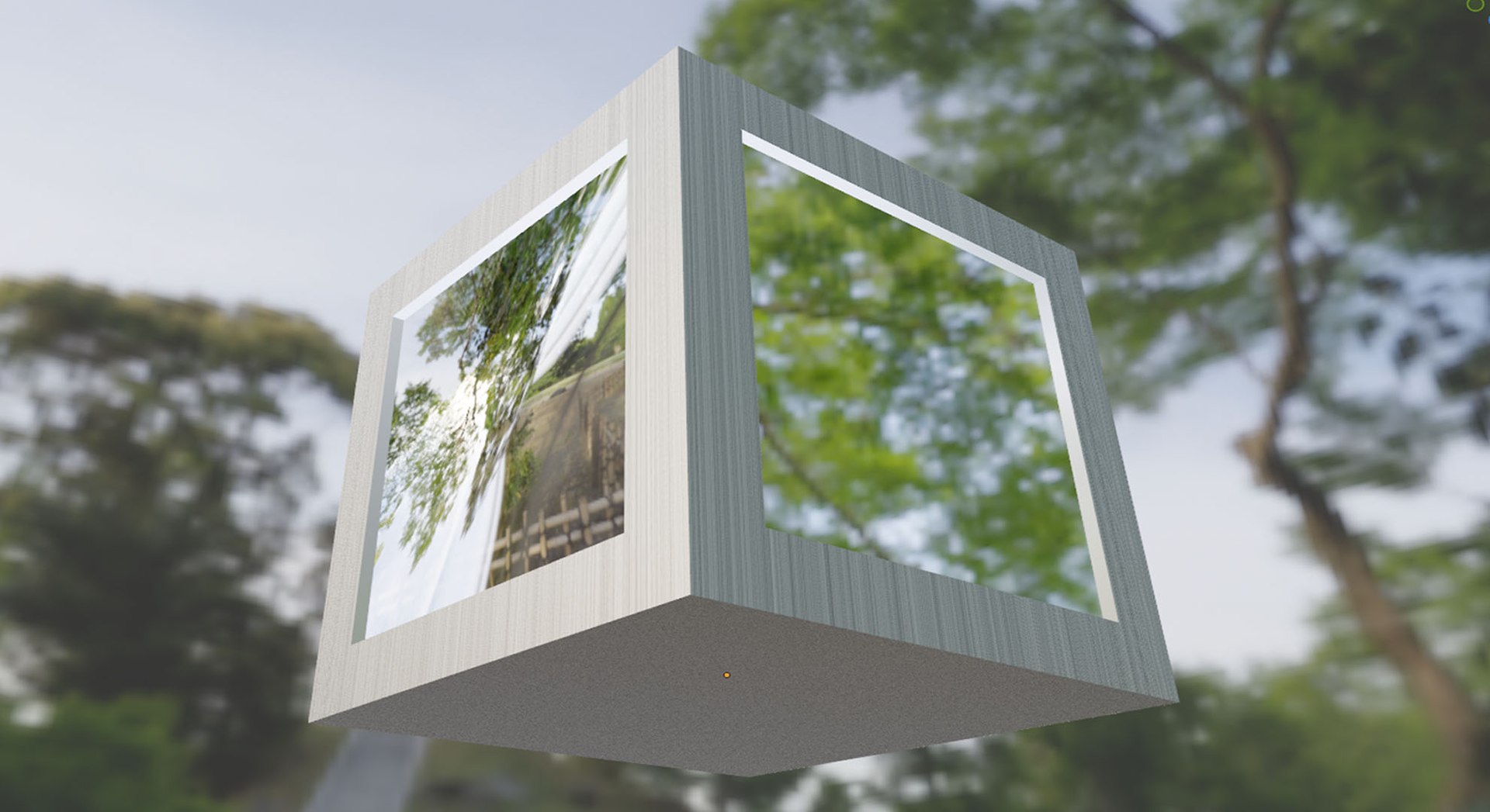 3D Cube With Glass Effect Model - TurboSquid 1785215