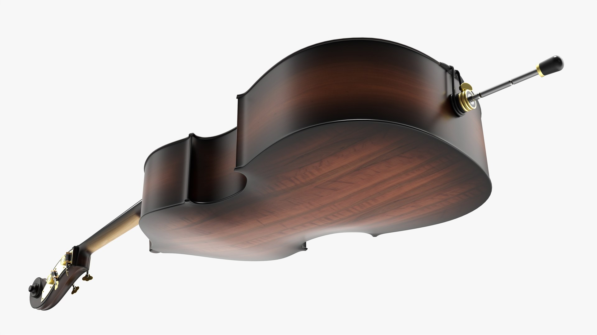 3D Double Bass 02 Model - TurboSquid 1809443