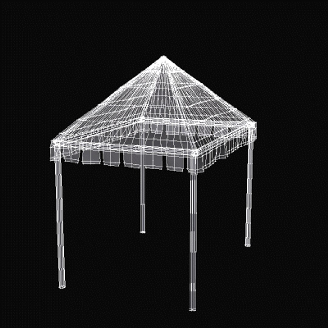 Portable Shade 3d Model
