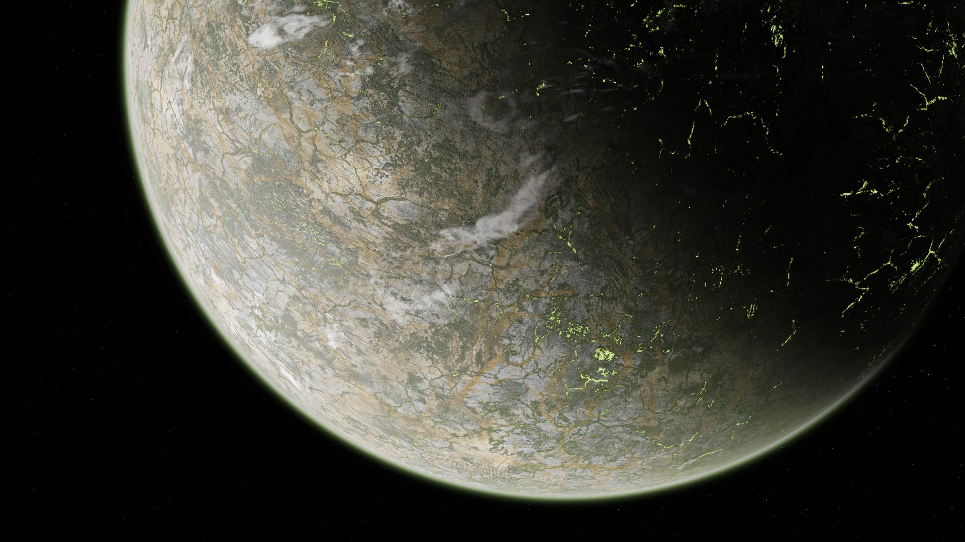 3D 8K Alien Radioactive Planet 12 Model - TurboSquid 1930988