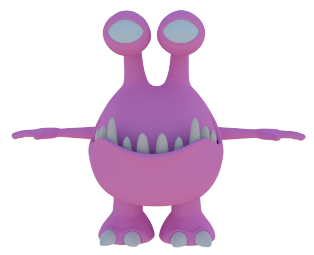 Monster Animation 3D Model - TurboSquid 1339630