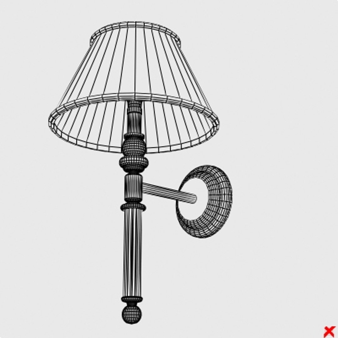 Wall Lamp 3d Dxf
