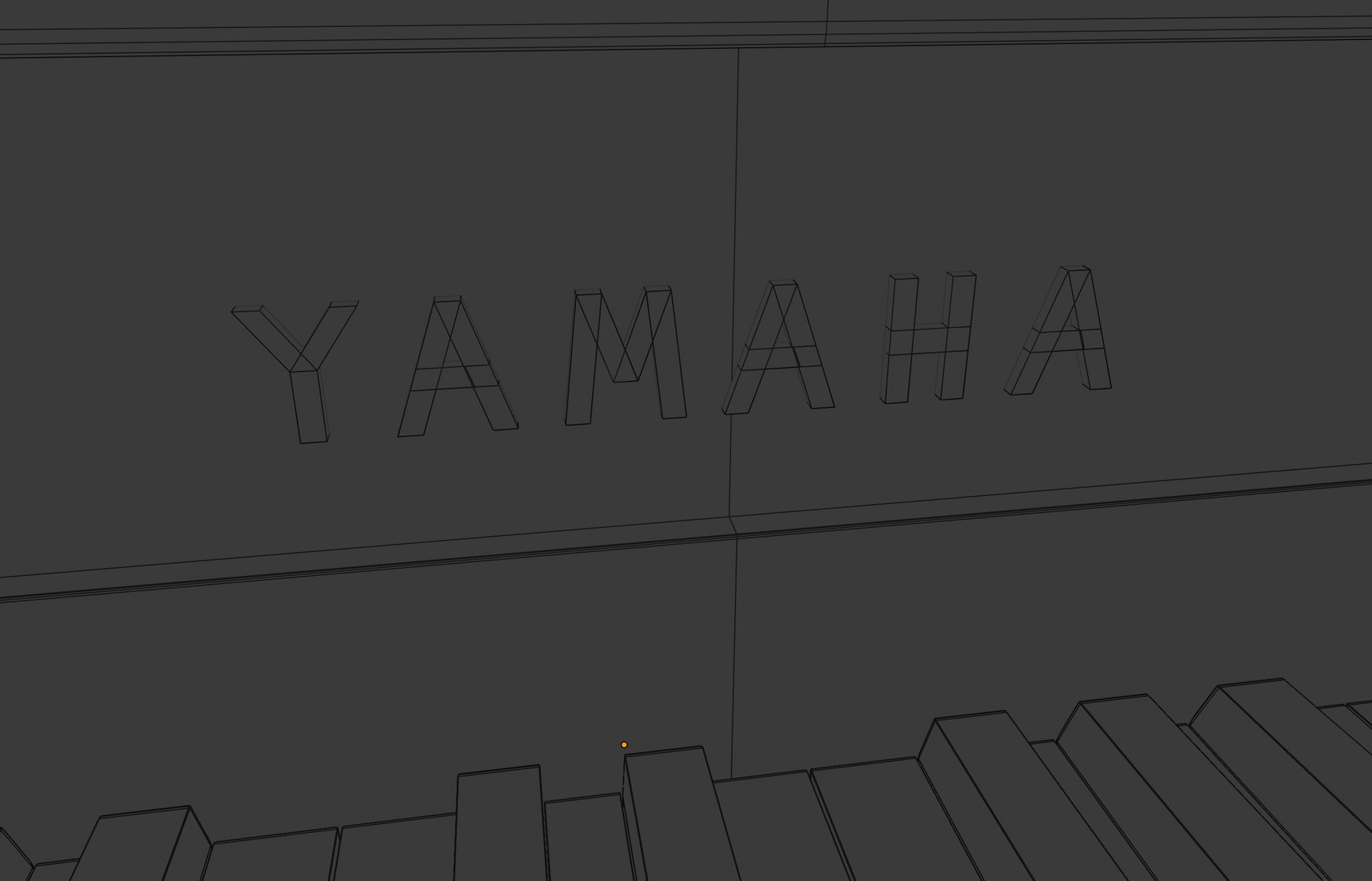 Yamaha Piano 3D Model - TurboSquid 1610787