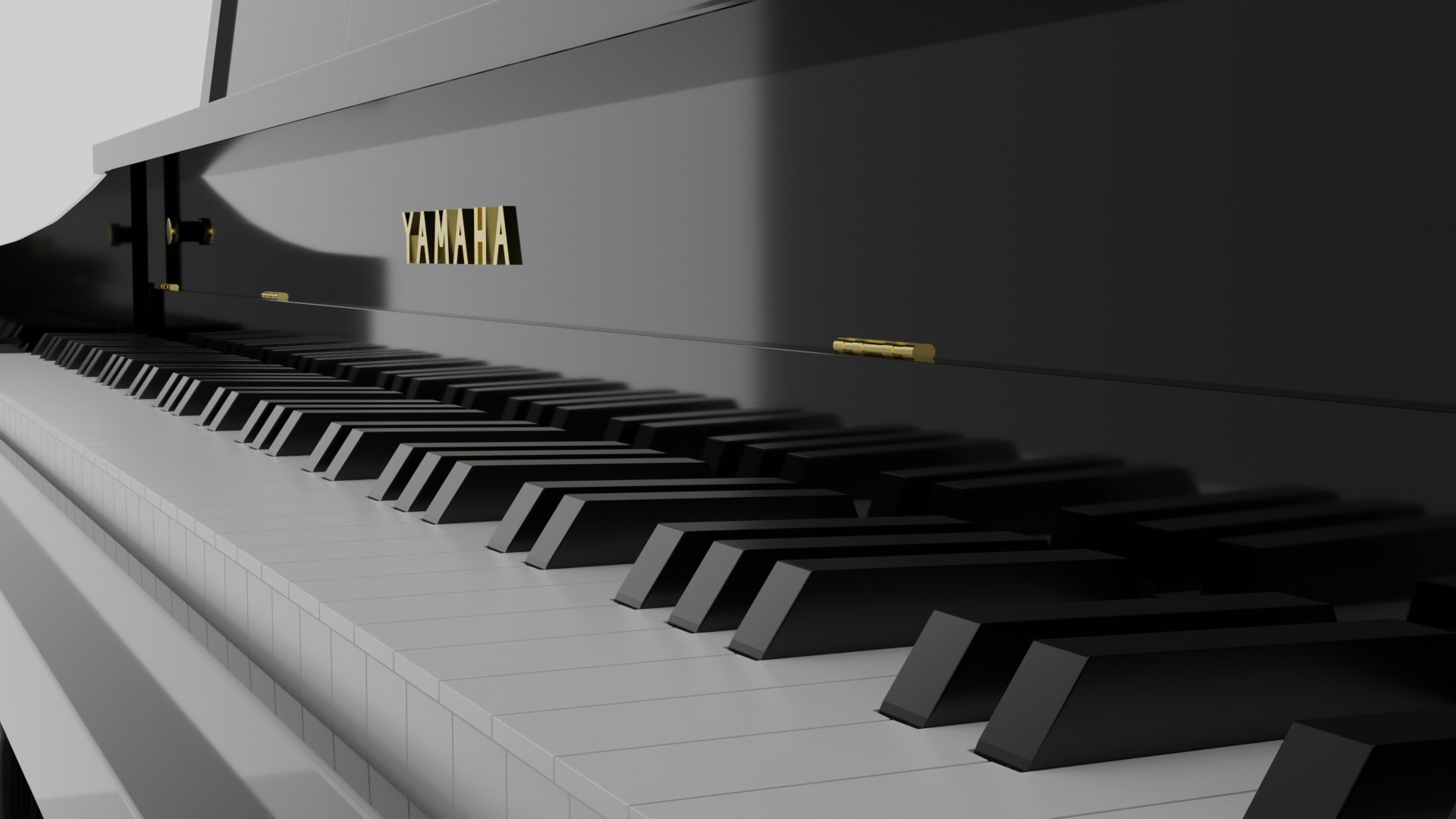 Yamaha Piano 3D Model - TurboSquid 1610787