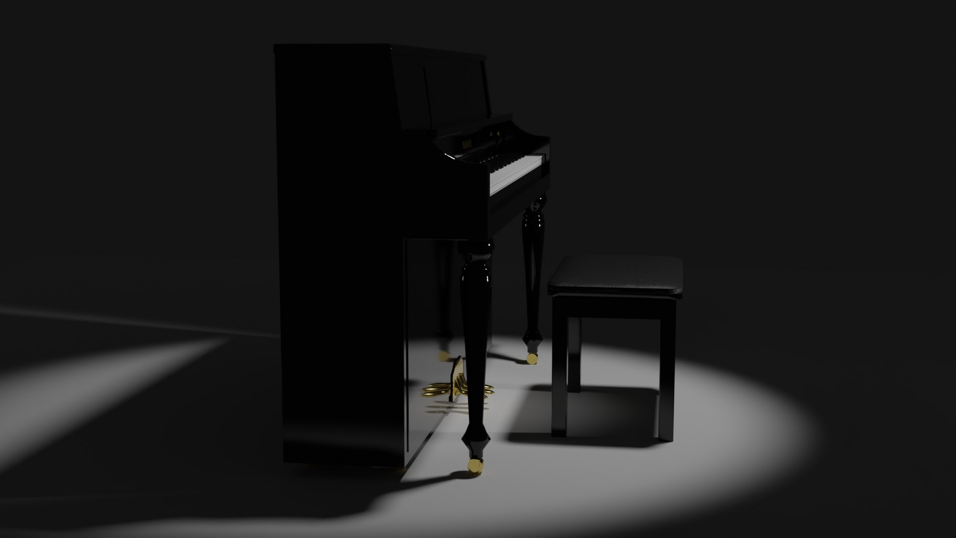 Yamaha Piano 3D Model - TurboSquid 1610787