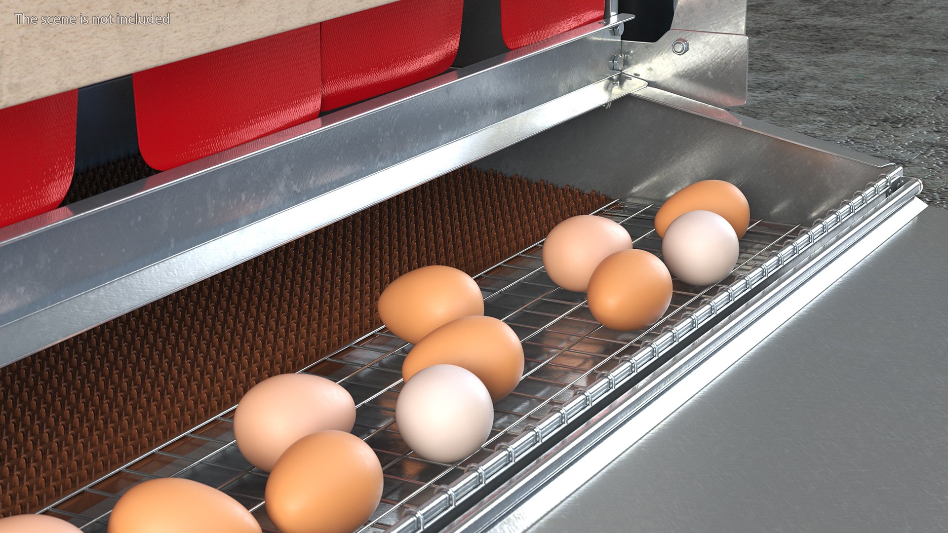 Large Reversible Rollaway Nest Box With Eggs 3D Model - TurboSquid 1808376